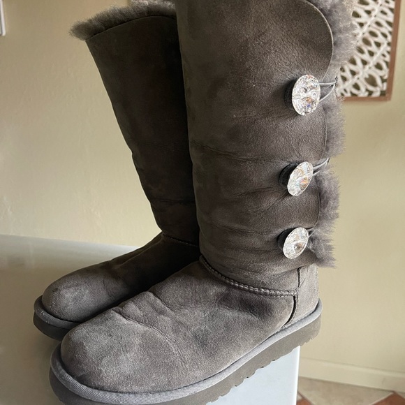 UGG | Shoes | Bling Super Rare Ugg Bailey Boots | Poshmark